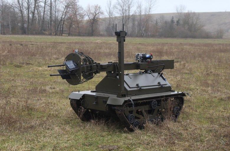 Armtrac-400 - британская машина для разминирования способна ...